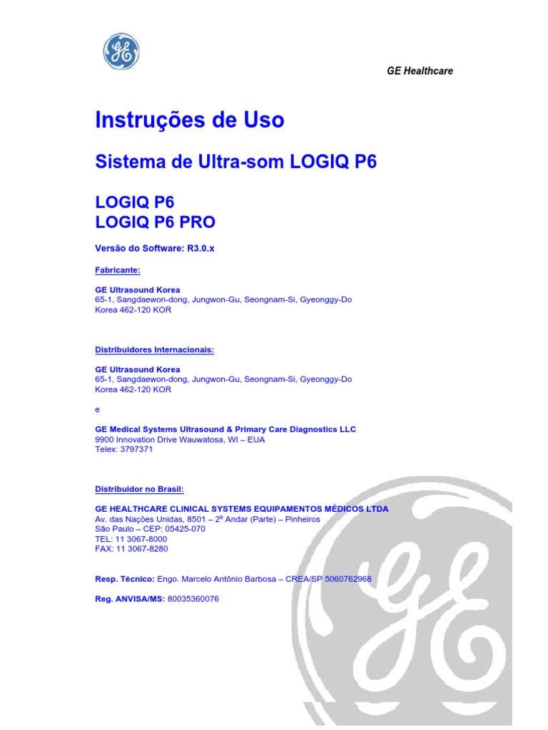 Logic P6 | PDF | Ultrassom médico | Informática