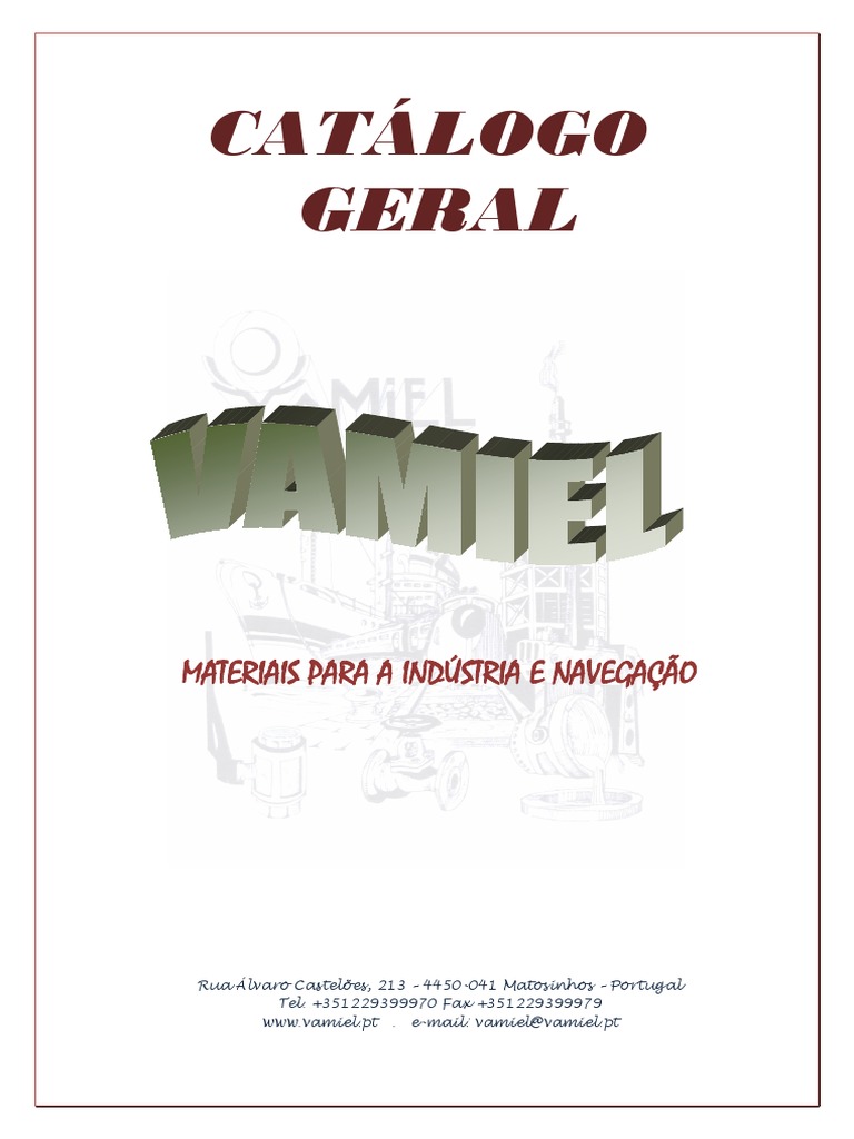 Catálogo Geral Vamiel - 2017 | PDF | Isolamento térmico | Química