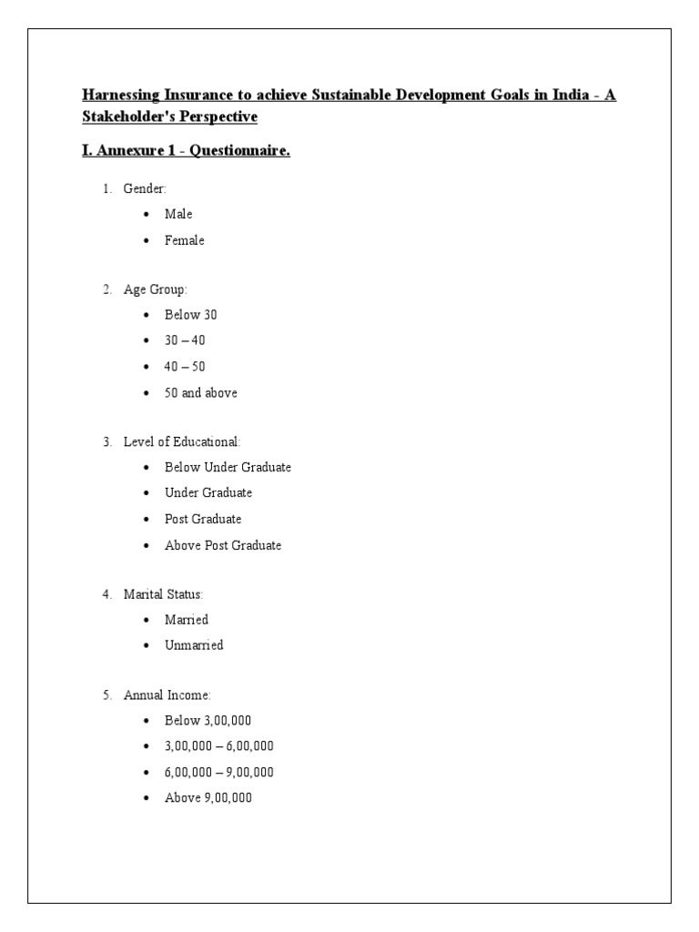SOP, Objectives and Introduction | PDF | Insurance | Sustainability