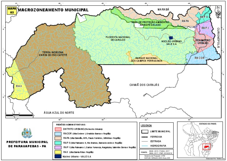 Mapa 03 Macrozoneamento Municipal | PDF | Brasil | América do Sul