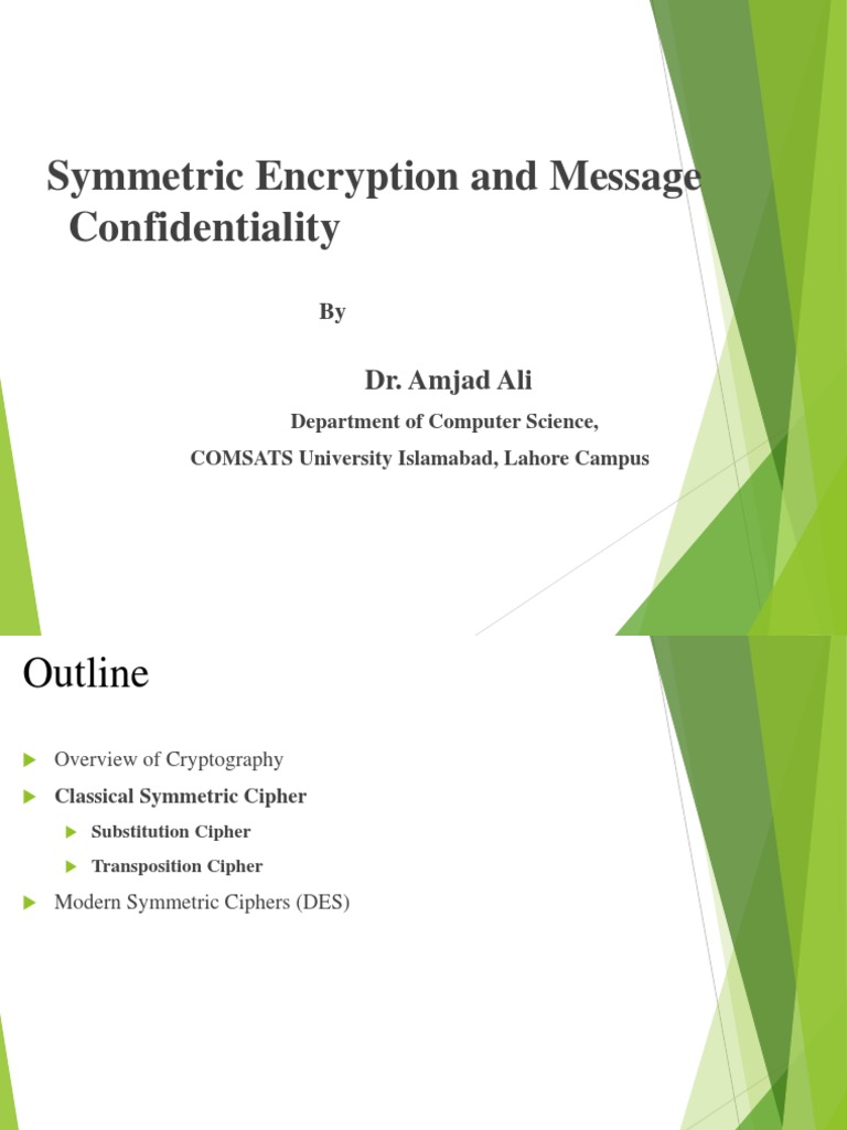 InfoSecurity Lect Week3 | Download Free PDF | Cryptography | Encryption
