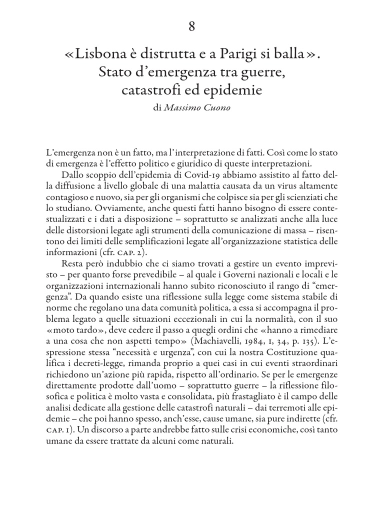 Cuono - Lisbona E' Distrutta e A Parigi Si Balla | PDF