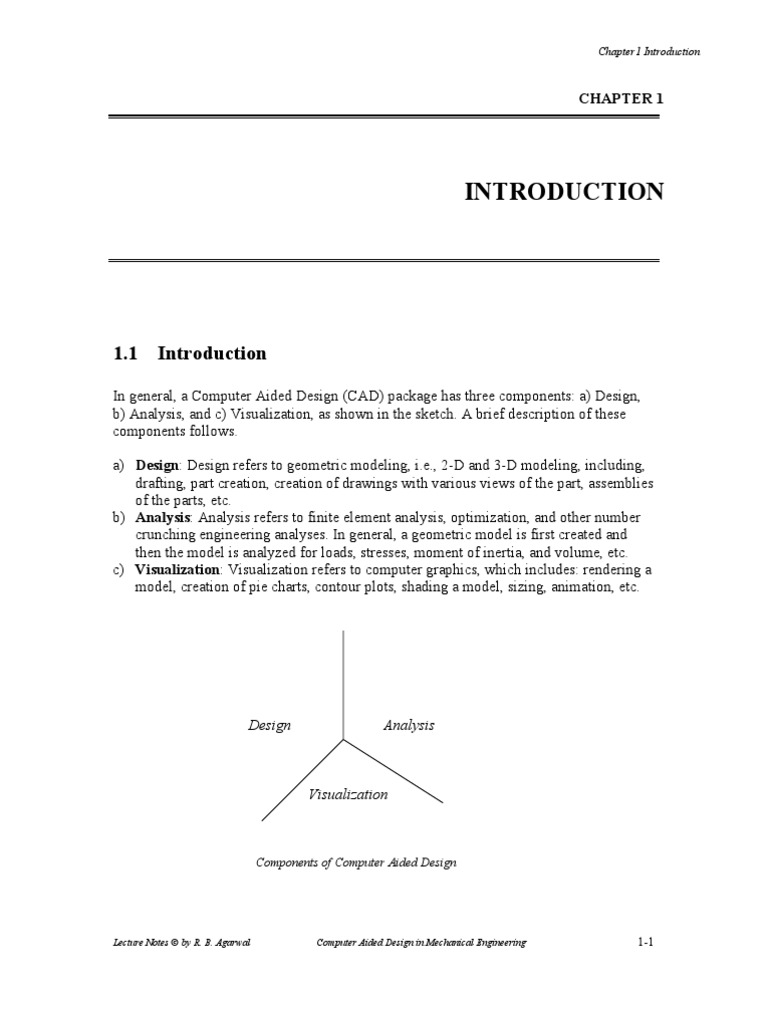 Cad Cam Notes | PDF | Workstation | Computer Aided Design