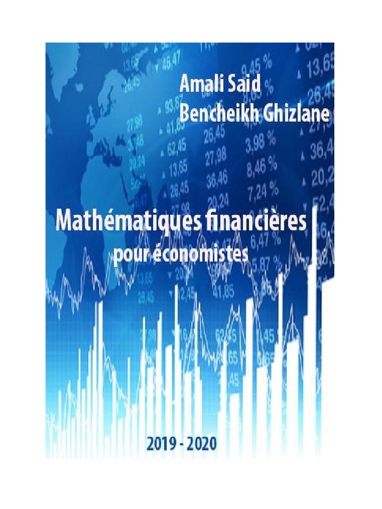 Mathematique Financiere Amali Bencheikh | PDF | Série (mathématiques) | Séquence