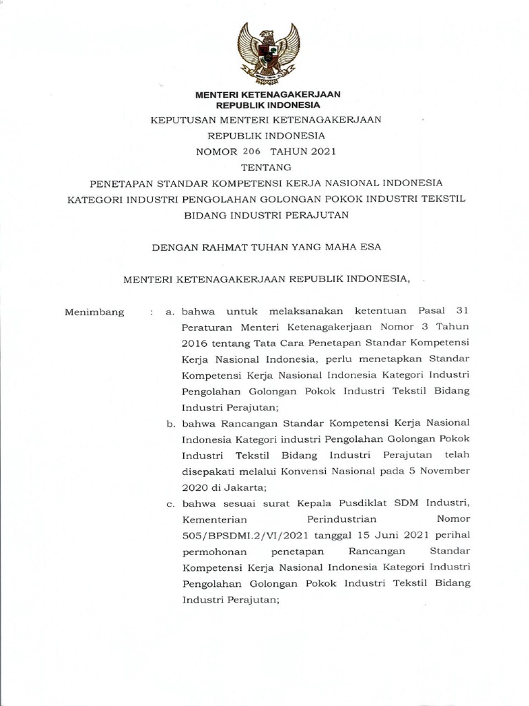 Skkni 2021-206 PDF | PDF