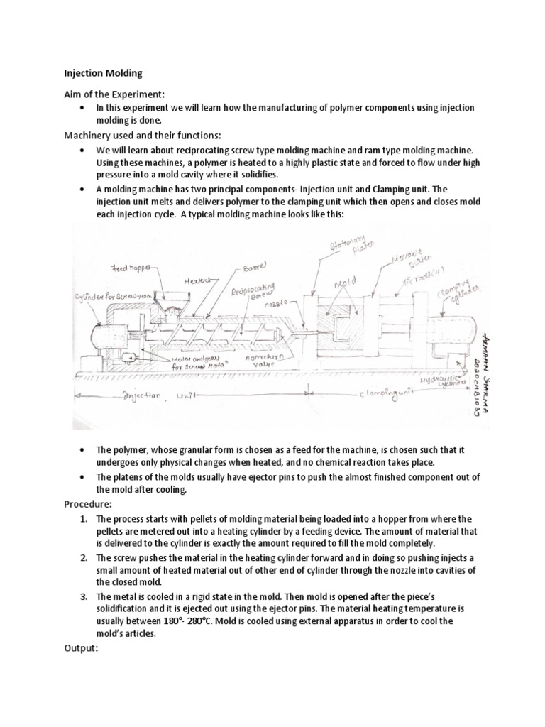 Injection Molding Lab Report | PDF | Materials | Industrial Processes