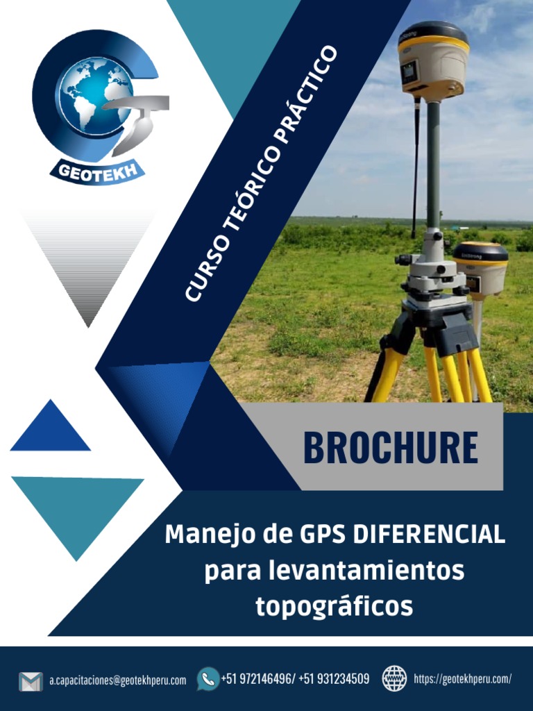 Levantamiento Topográfico Con GPS Diferencial | PDF | Topografía | Geodesia