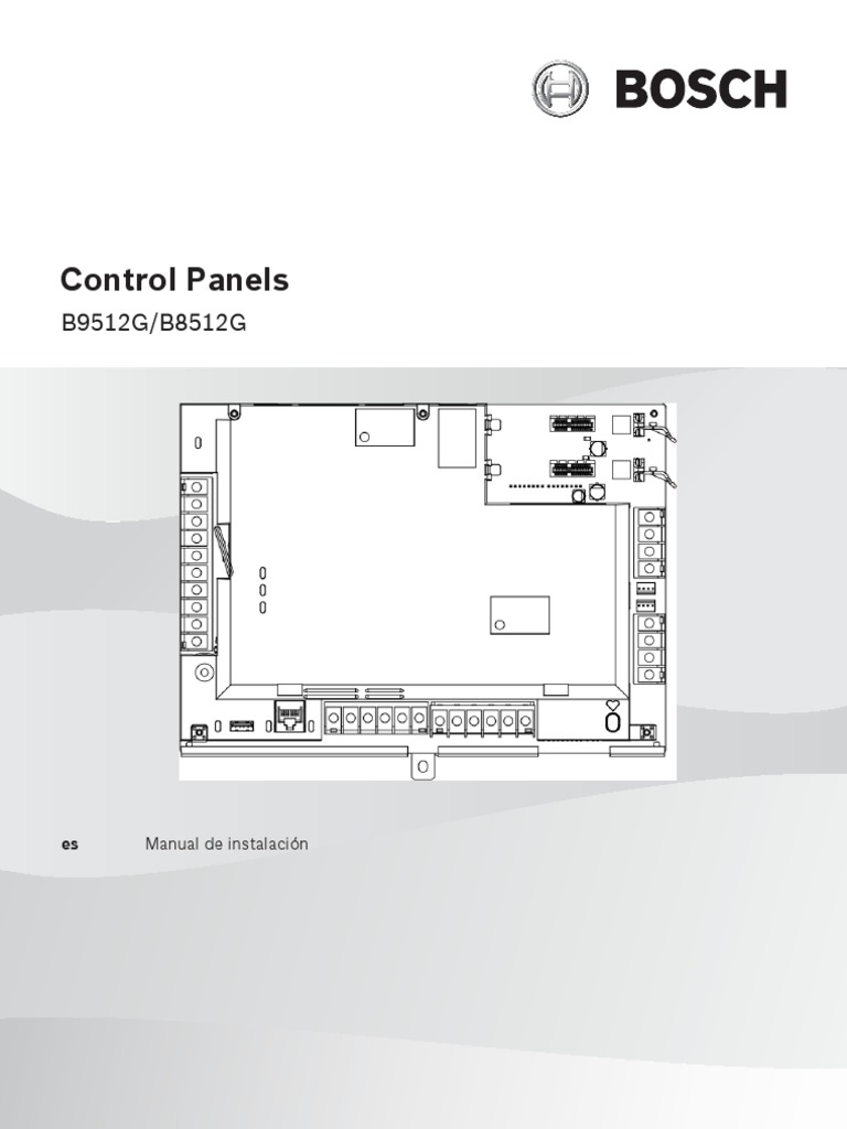 B9512G B8512G Installation Manual EsES 18617899915 | PDF | Relámpago ...