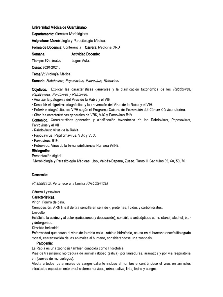 Condilocitos y Papovavirus en Virología | PDF | VIH | Virus
