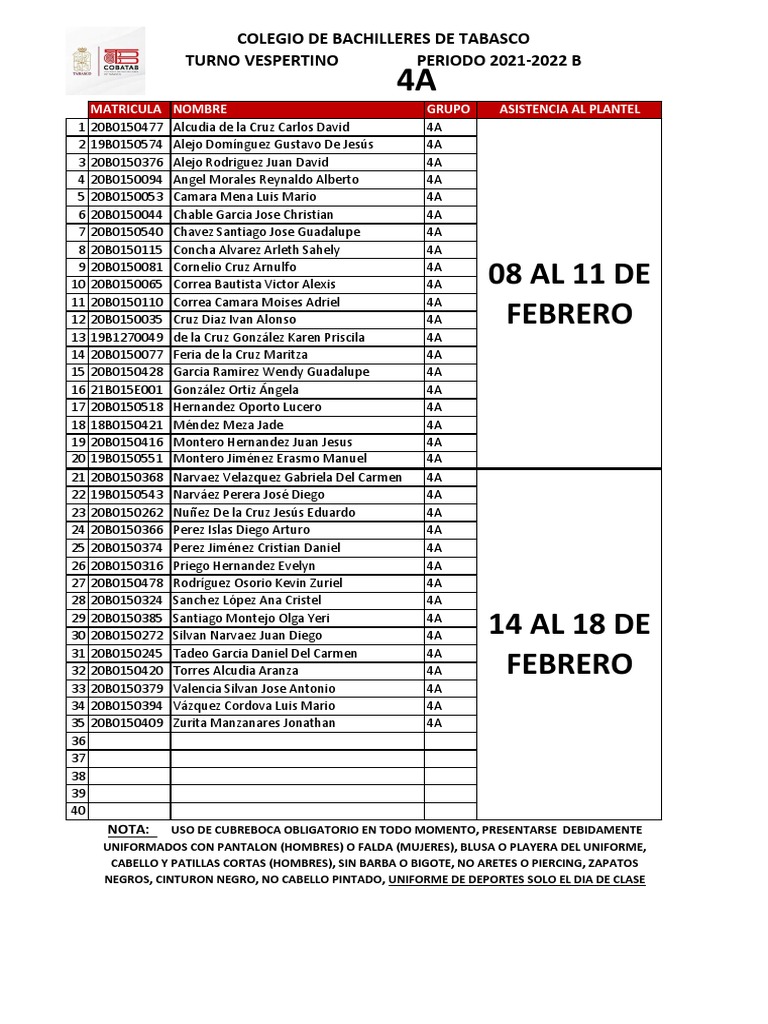 4a Lista | PDF