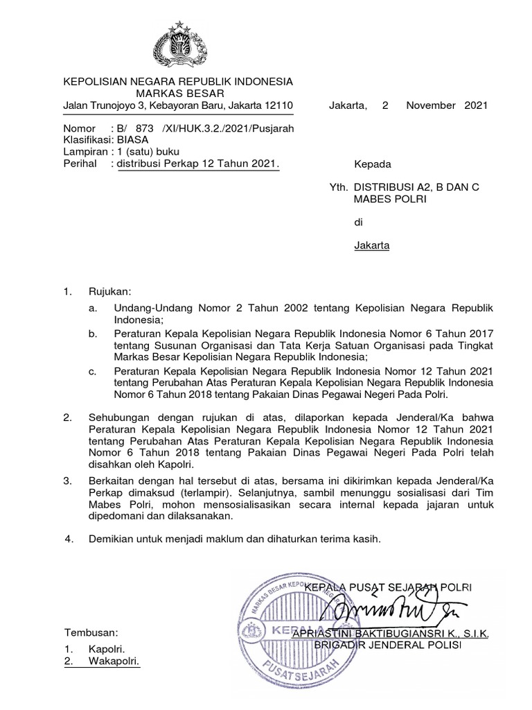 Pengantar Distribusi Perkap | PDF