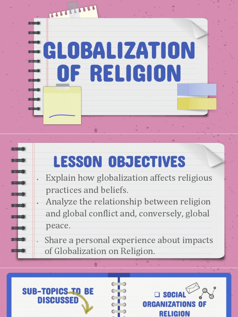 Week 11 Globalization of Religion | PDF | God | Supernatural