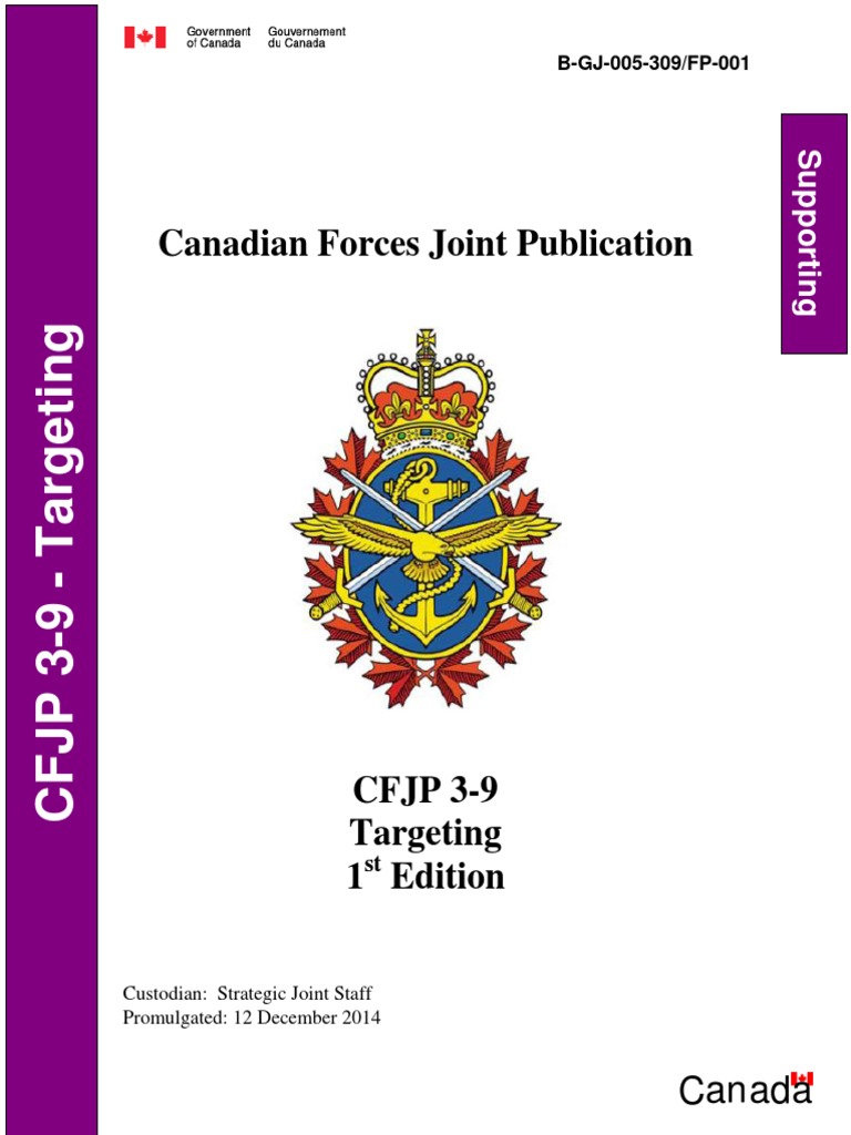 Canada Targeting | PDF | Military Doctrine | System
