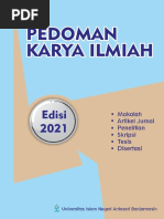 Pedoman Penulisan Karya Ilmiah 2017 (PPKI UM) | PDF