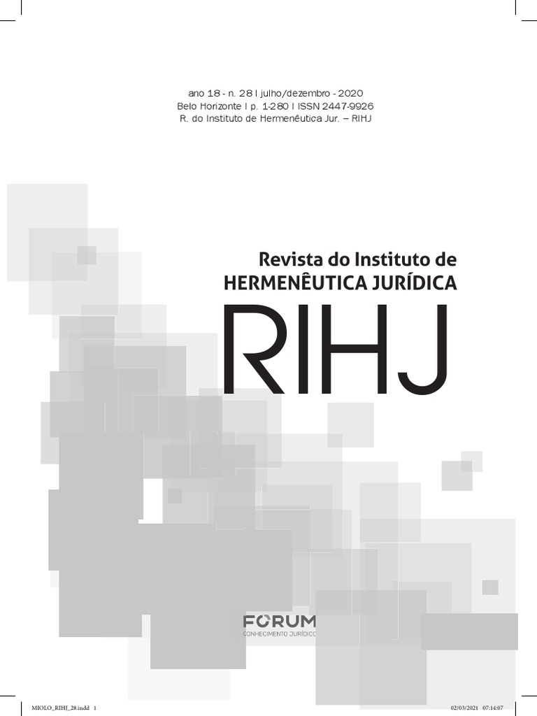 Ciberpopulismo - Revista IBHJ - Ilton Norberto Robl Filho | PDF ...