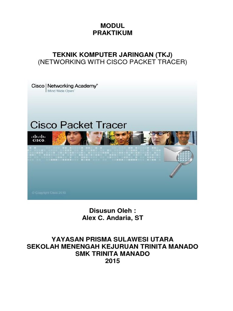 (Networking With Cisco Packet Tracer) : Modul Praktikum | PDF | Komputer | Teknologi & Rekayasa