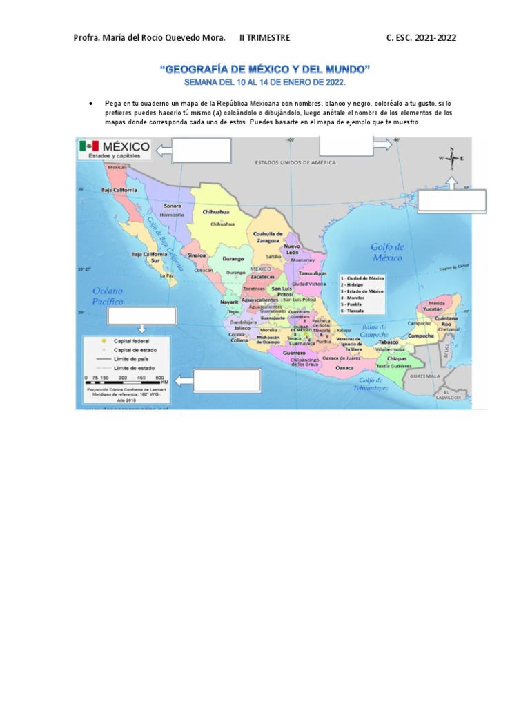 4 El Mapa y Sus Elementos | PDF