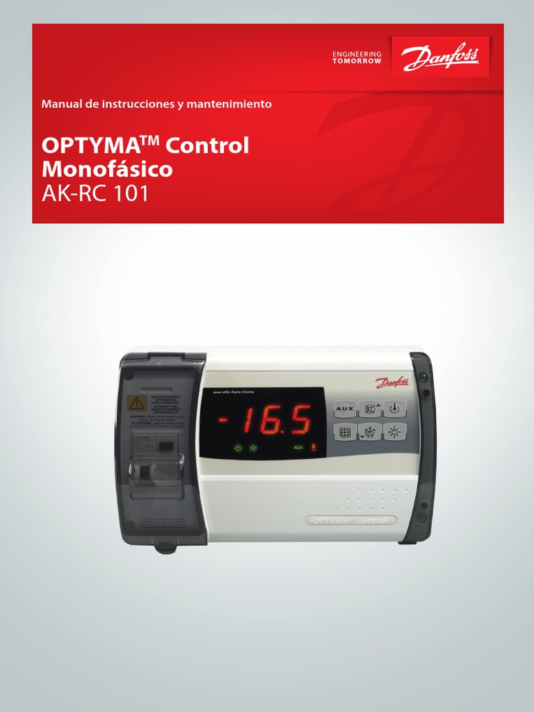 Controlador Danfoss AK-RC101 | PDF | Resistor | Relé