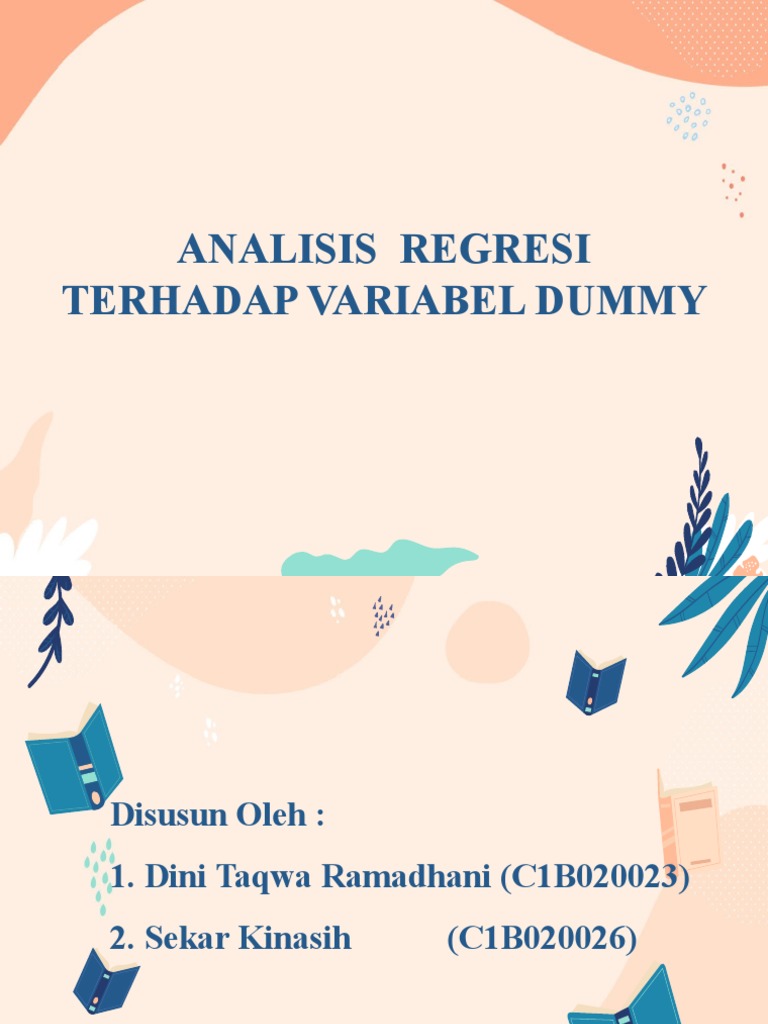 Analisis Regresi Terhadap Variabel Dummy | PDF