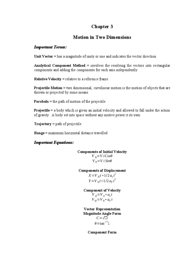 Lesson 3 | PDF | Euclidean Vector | Classical Mechanics