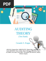 Auditing and Assurance Principles (2022) by Escala | PDF