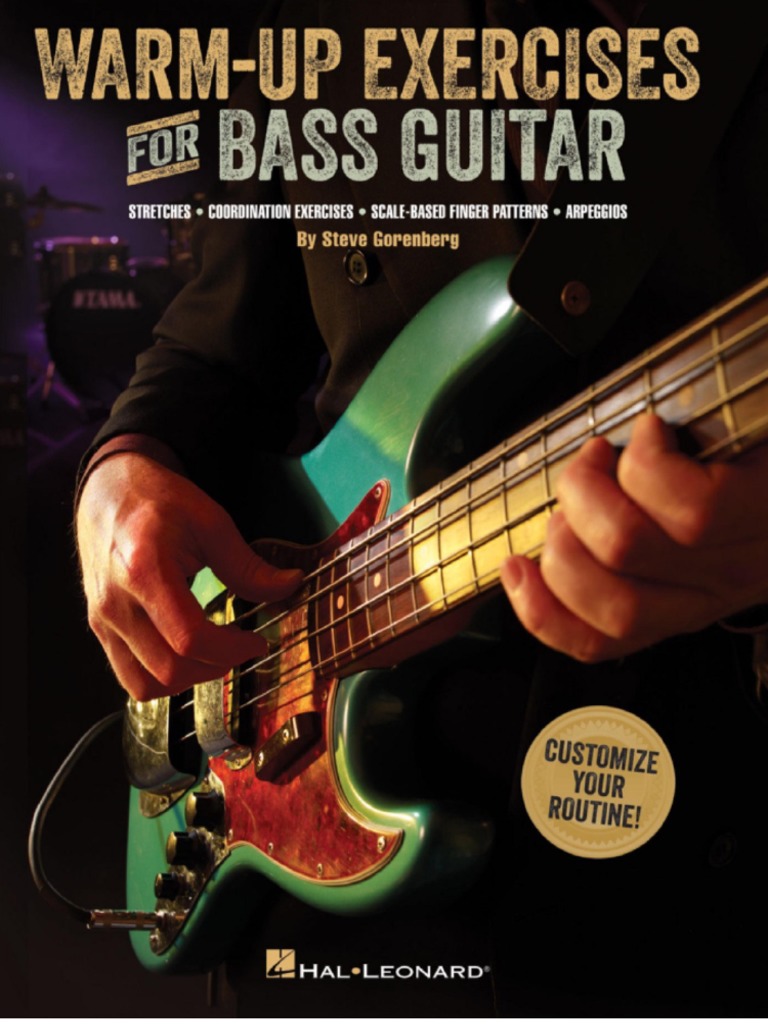 Warm Up Exercises For Bass Guitar | PDF