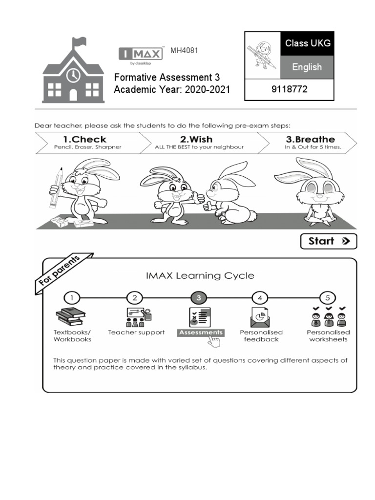 Ukg Fa3 Pp063y20 QP | PDF | Behavior Modification | Linguistics