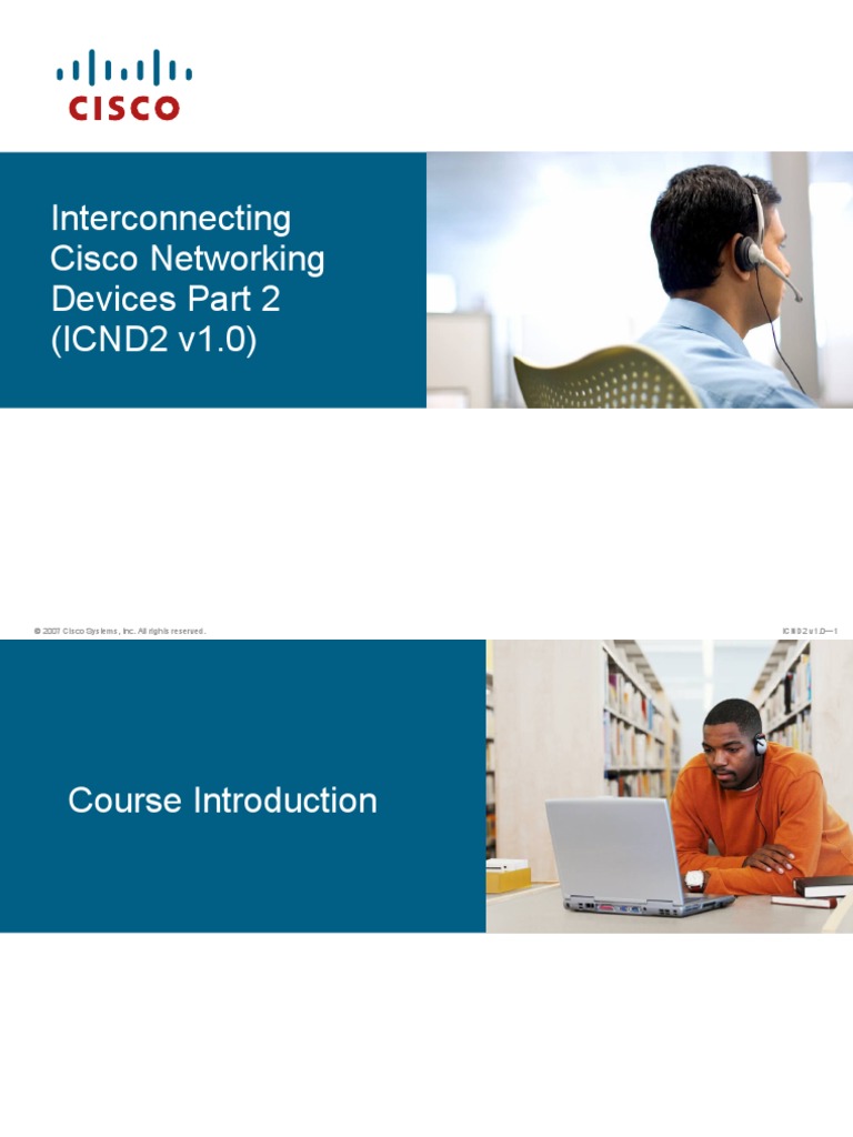 Interconnecting Cisco Networking Devices Part 2 (ICND2 v1.0) | PDF | Computer Network | Cisco ...