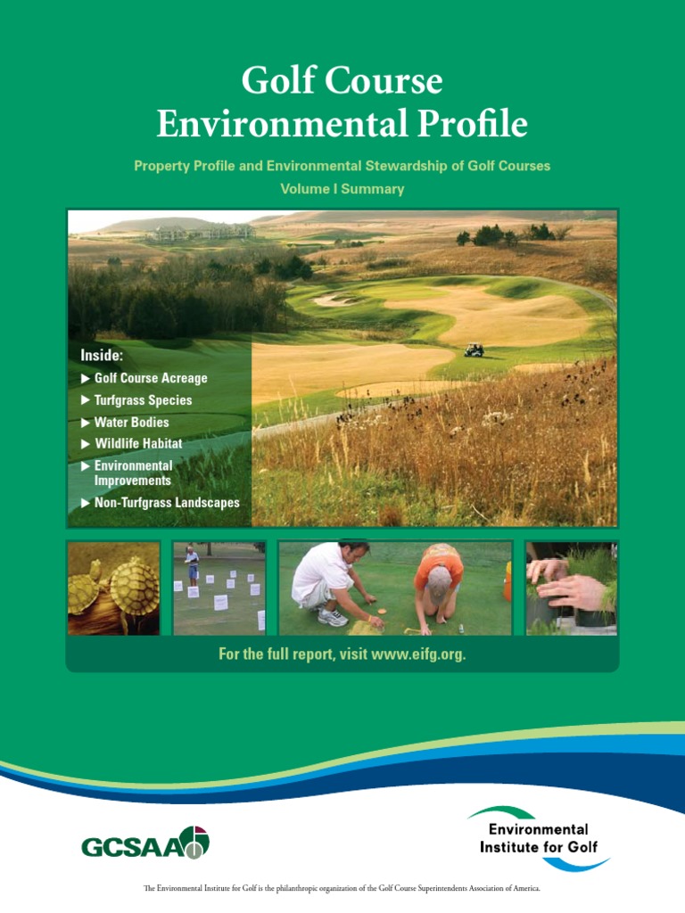 Golf Course Environmental Profile Property Summary | PDF | Golf Course ...