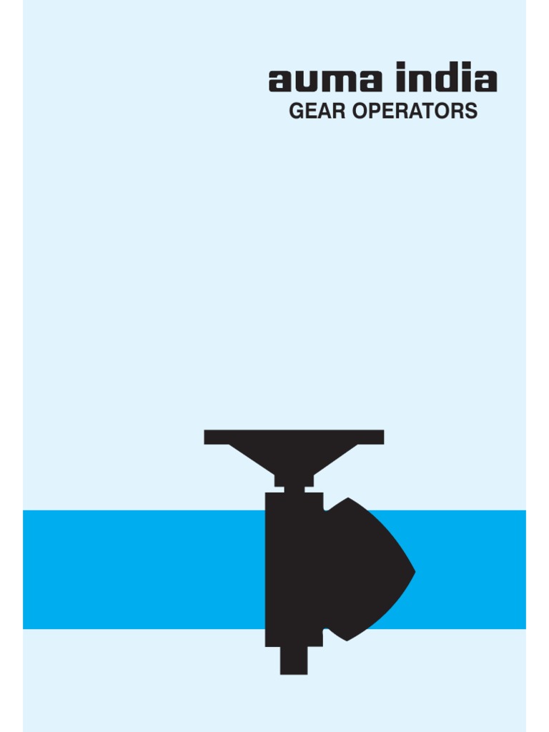 AUMA Gear Operators | PDF | Transmission (Mechanics) | Gear
