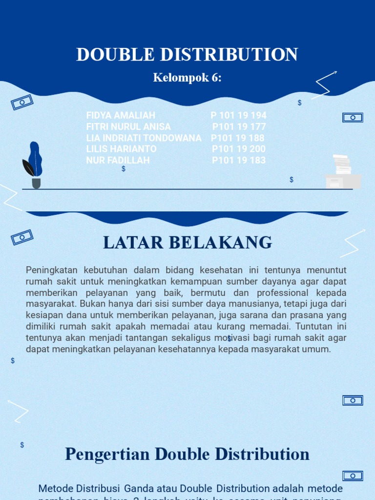 Kelompok 6 Double Distribution | PDF