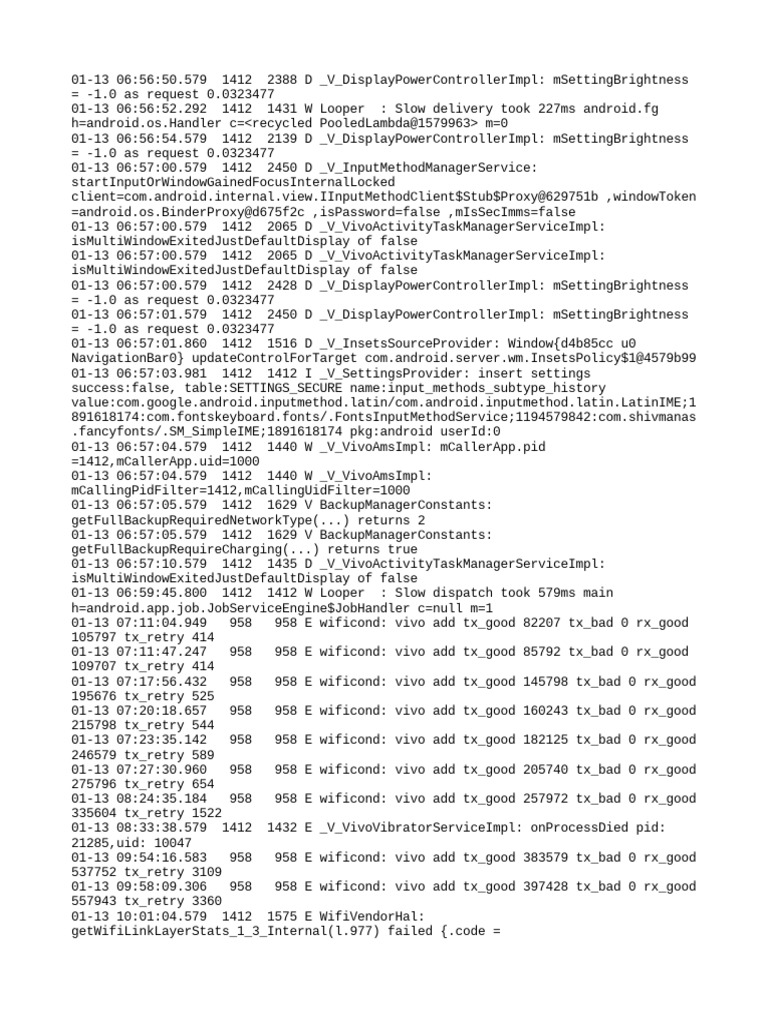 Log | PDF | Computer Science | Software Development