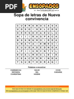Sopa de Letras de Contaminacion Ambiental | PDF | Contaminación ...