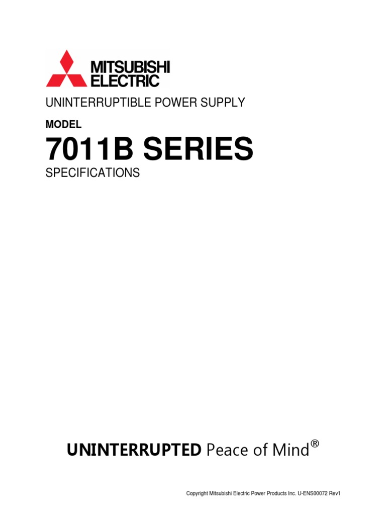 7011B SERIES: UNINTERRUPTED Peace of Mind | PDF | Power Inverter ...