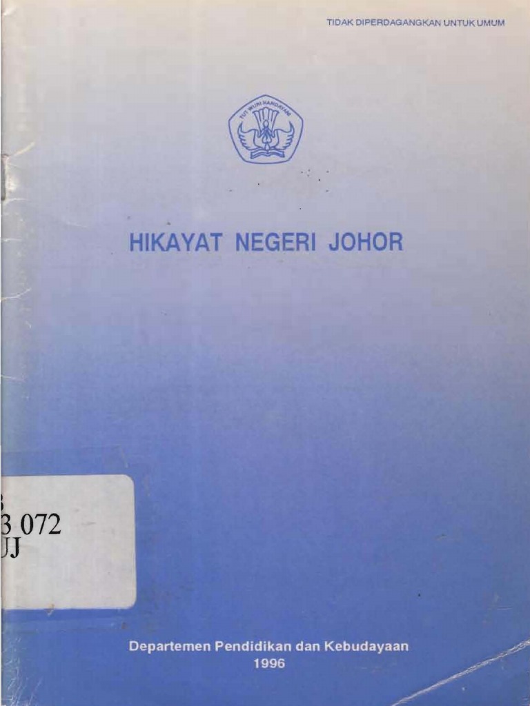 Hikayat Negri Johor 1996 | PDF