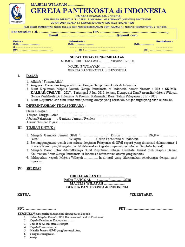 Kop Gpdi | PDF | Griya & Taman