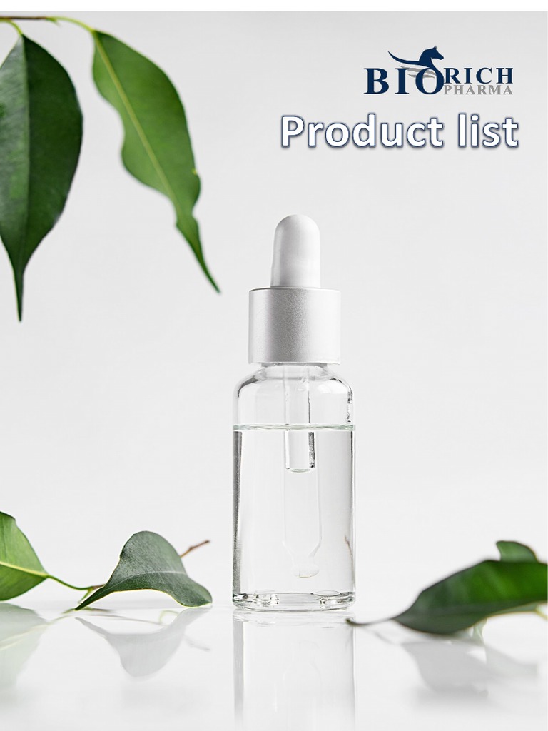 Biorich Pharma - Product List - Update 2021.10.26 | PDF | Chemical ...