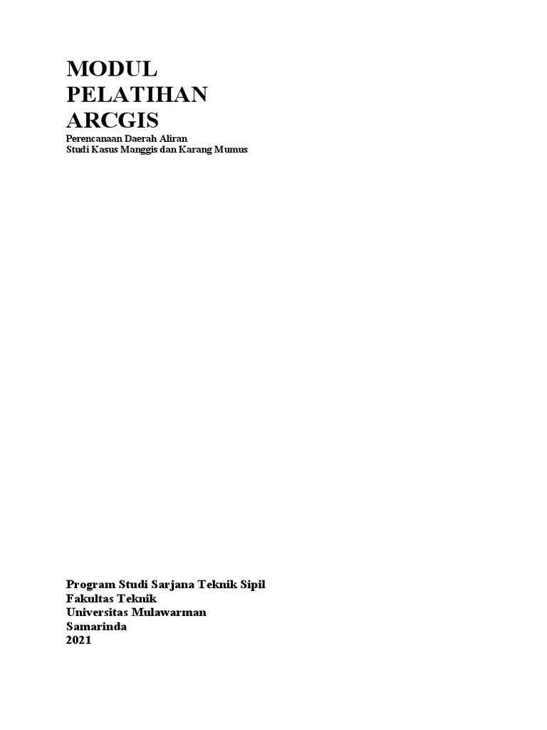 Modul Pelatihan | PDF