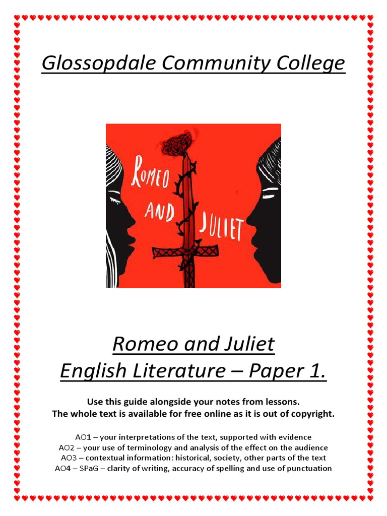 Glossopdale Community College: Use This Guide Alongside Your Notes From ...