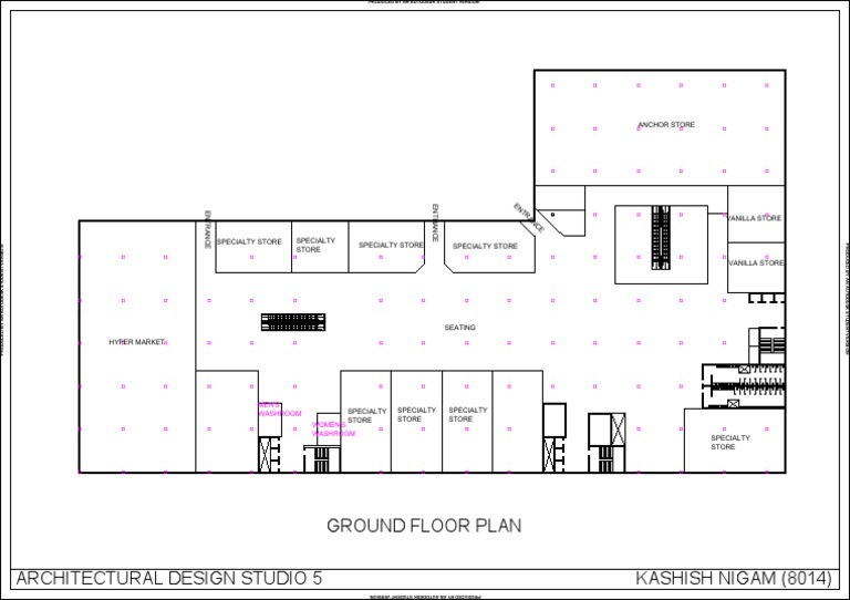 Ground Floor Plan: Anchor Store | PDF