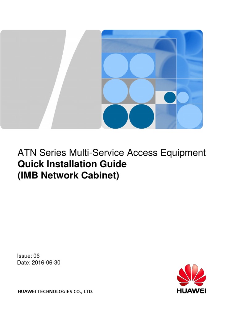 ATN Series Multi-Service Access Equipment: Quick Installation Guide ...