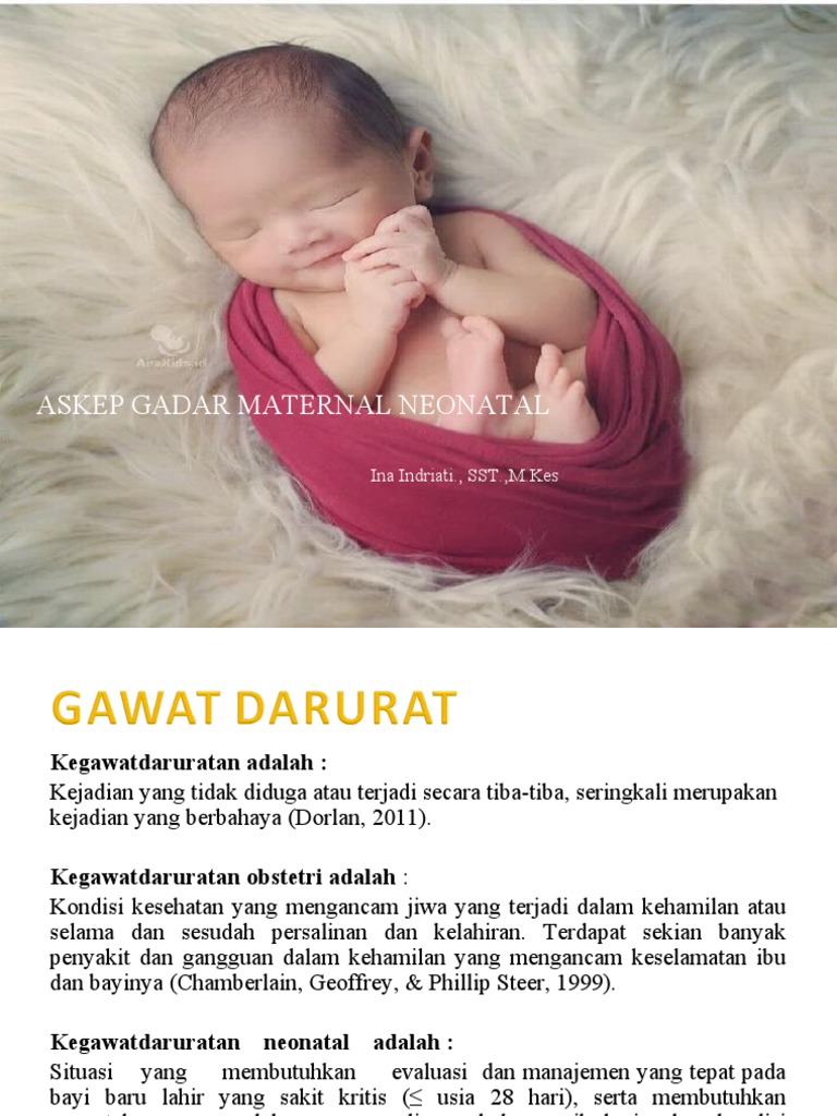 Konsep Gadar Maternal Neonatal | PDF