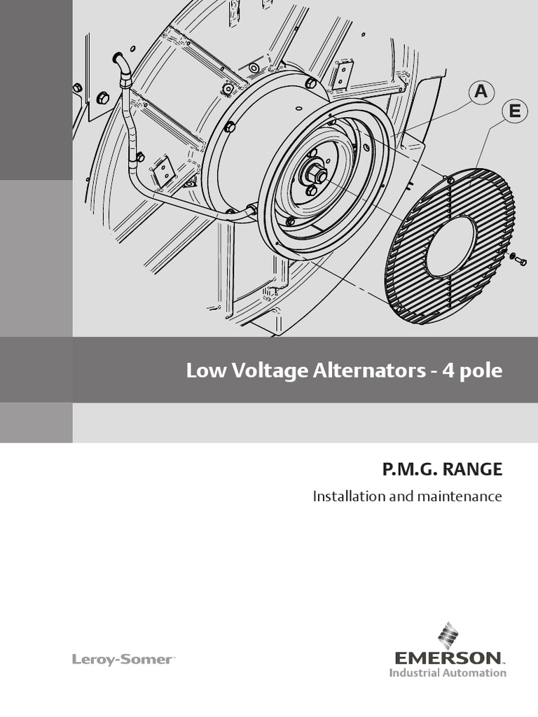 PMG Installation Manual | PDF | Electrical Connector | Electric Generator