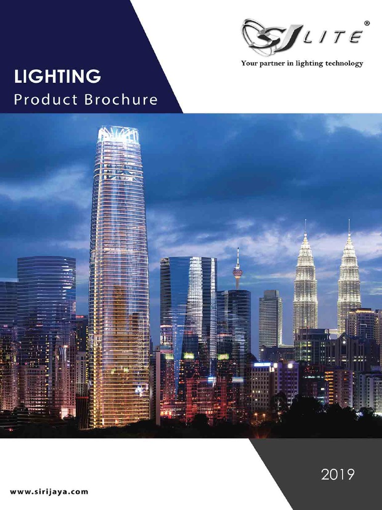 SJ LITE - Lighting Product Brochure - 2019 | PDF