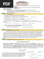 Maths Grade 8 Term 3 | PDF | Fraction (Mathematics) | Multiplication