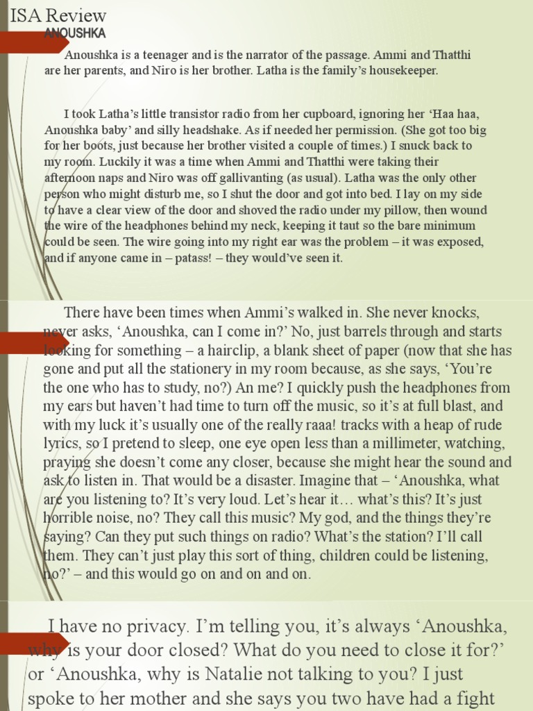 ISA Review Trial Test | PDF | Dough | Breads