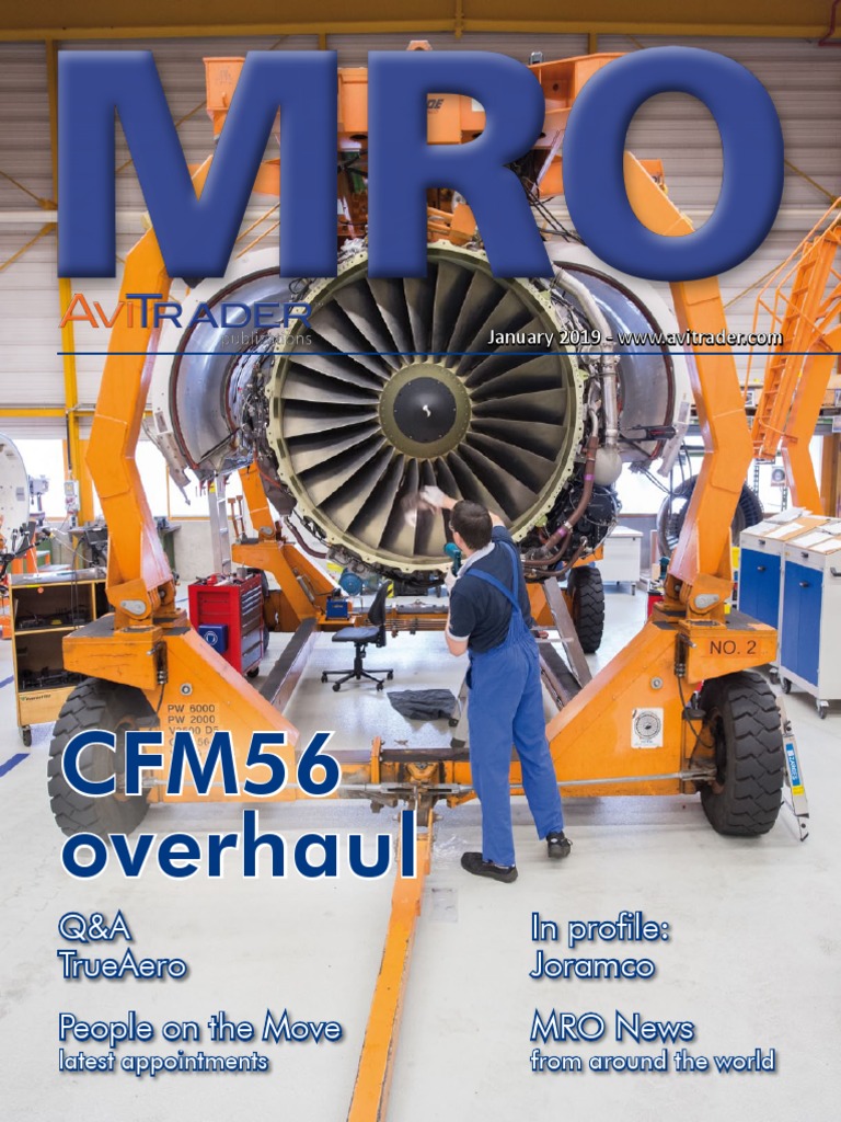 AviTrader Monthly MRO E-Magazine 2019-01 | PDF