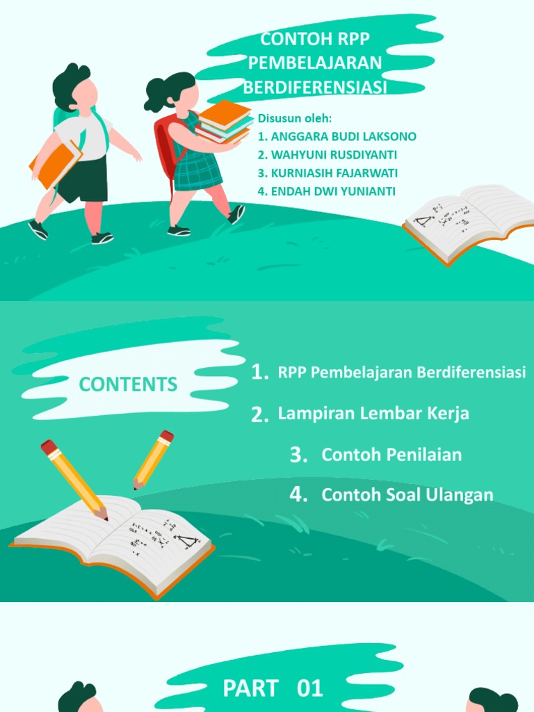 Contoh RPP Pembelajaran Berdiferensiasi | PDF