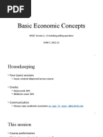 IGCSE Unit 1 Presentation | PDF | Economics | Business Economics