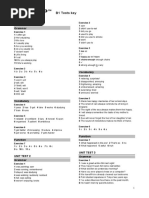 Roadmap: B1+ Mid-Course Test (Units 1-5) | PDF